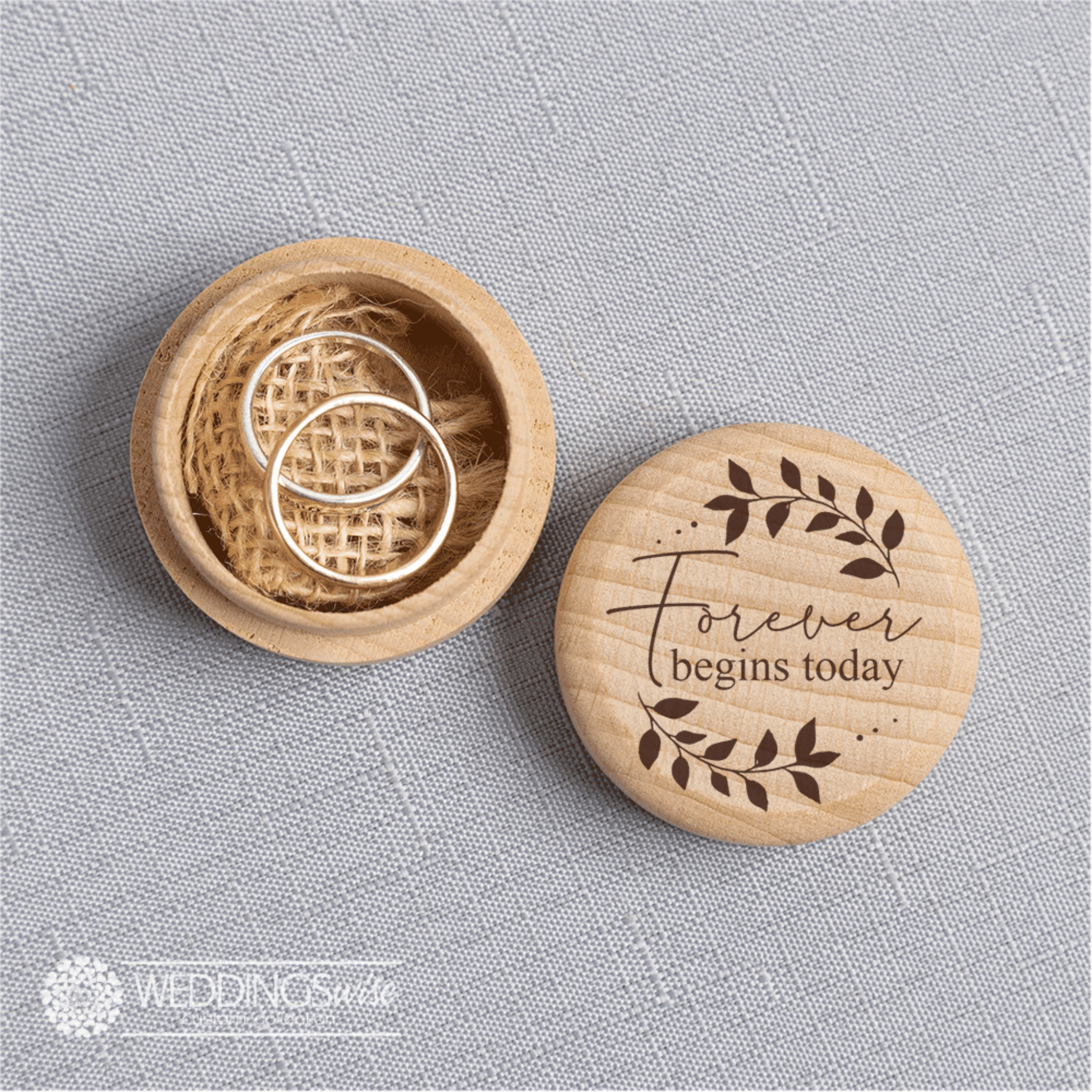 Forever Begins Today Ring Box - Weddings Wise